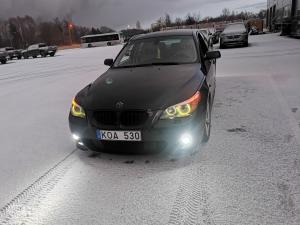 Black BMW 530 2005 in Kaisiadorys, with an engine capacity of 3.00 L and mileage of 362 thousand km for 4300 €, photo 2 on AUTOMOTO.COM.LV