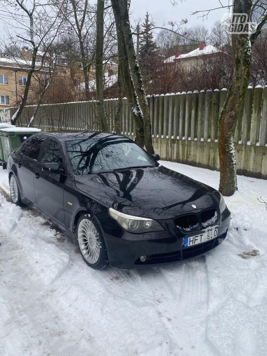 Black BMW 530 2005 in Kaunas, with an engine capacity of 3.00 L and mileage of 250 thousand km for 3600 €, photo 12 on AUTOMOTO.COM.LV