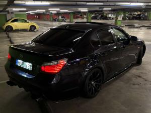 Black BMW 530 2005 in Vilnius, with an engine capacity of 2.50 L and mileage of 400 thousand km for 4999 €, photo 14 on AUTOMOTO.COM.LV