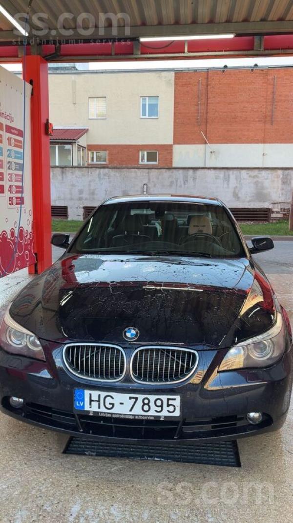 Черный БМВ 530 2005 в Огре, объемом двигателя 3.00 л и пробегом 398 тыс. км за 4200 €, фото 1 на AUTOMOTO.COM.LV
