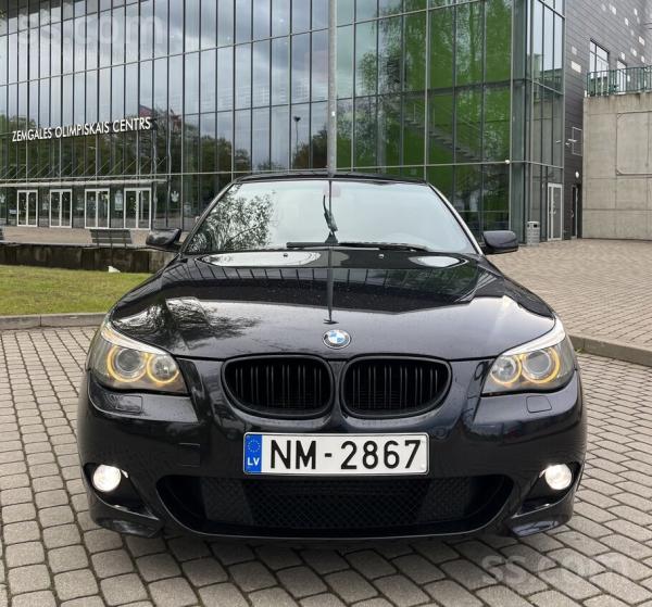 Melns BMW 530 2005 Jelgava, ar dzinēja tilpumu 3.00 L un nobraukumu 337 tūkst. km par 8900 €, foto 2 vietnē AUTOMOTO.COM.LV