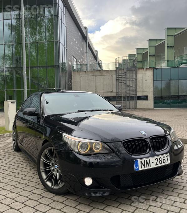 Melns BMW 530 2005 Jelgava, ar dzinēja tilpumu 3.00 L un nobraukumu 337 tūkst. km par 8900 €, foto 3 vietnē AUTOMOTO.COM.LV