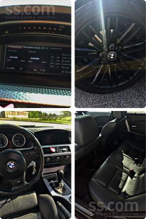 Melns BMW 530 2005 Daugavpils, ar dzinēja tilpumu 3.00 L un nobraukumu 334 tūkst. km par 5500 €, foto 9 vietnē AUTOMOTO.COM.LV