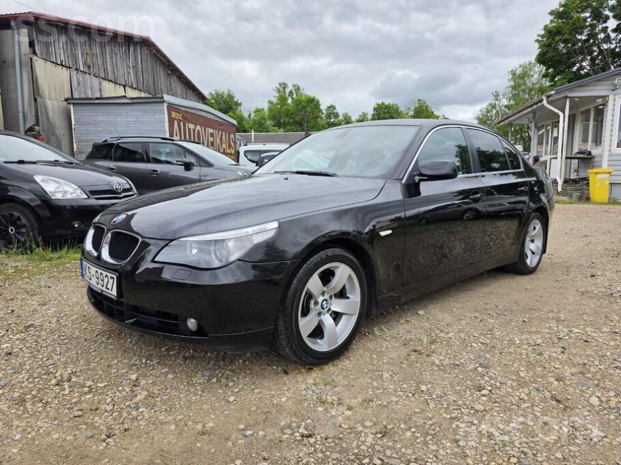 Melns BMW 530 2005 Rēzekne, ar dzinēja tilpumu 3.00 L un nobraukumu 0 tūkst. km par 3800 €, foto 4 vietnē AUTOMOTO.COM.LV