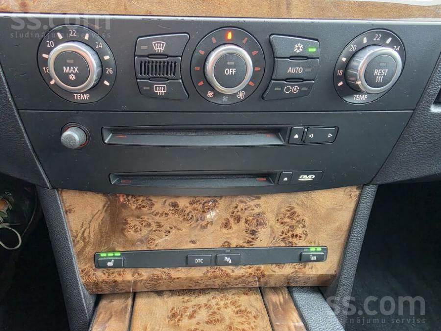 Melns BMW 530 2005 Rēzekne, ar dzinēja tilpumu 3.00 L un nobraukumu 0 tūkst. km par 3800 €, foto 16 vietnē AUTOMOTO.COM.LV