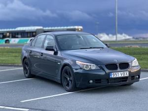 Black BMW 530 2005 in Tallinn, with an engine capacity of 3.00 L and mileage of 334 thousand km for 3599 €, photo  on AUTOMOTO.COM.LV