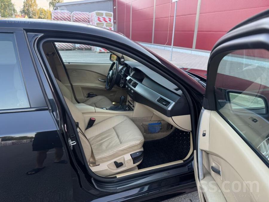Melns BMW 530 2005 Rīga, ar dzinēja tilpumu 3.00 L un nobraukumu 0 tūkst. km par 5400 €, foto 10 vietnē AUTOMOTO.COM.LV