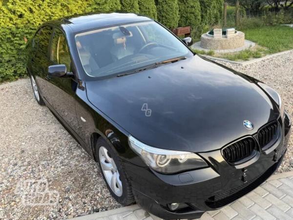Melns BMW 530 2005 Šalčininkai, ar dzinēja tilpumu 3.00 L un nobraukumu 368 tūkst. km par 5700 €, foto 3 vietnē AUTOMOTO.COM.LV