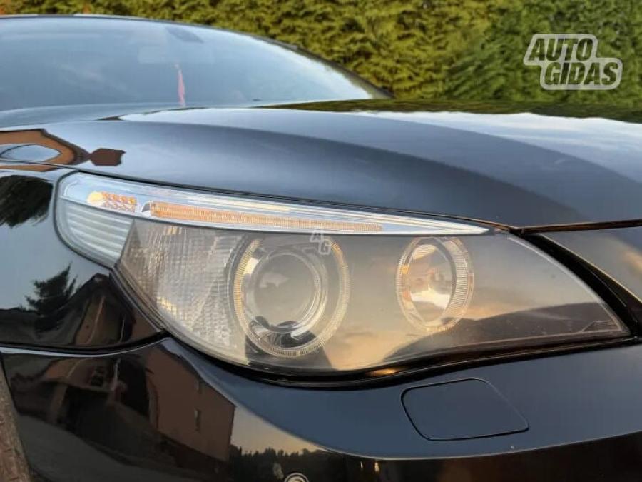 Black BMW 530 2005 in Salcininkai, with an engine capacity of 3.00 L and mileage of 368 thousand km for 5700 €, photo 17 on AUTOMOTO.COM.LV