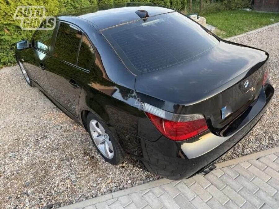 Black BMW 530 2005 in Salcininkai, with an engine capacity of 3.00 L and mileage of 368 thousand km for 5700 €, photo 18 on AUTOMOTO.COM.LV