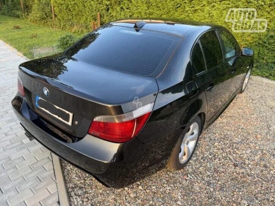 Black BMW 530 2005 in Salcininkai, with an engine capacity of 3.00 L and mileage of 368 thousand km for 5700 €, photo 22 on AUTOMOTO.COM.LV