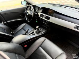 Black BMW 530 2005 in Kaunas, with an engine capacity of 3.00 L and mileage of 377 thousand km for 3500 €, photo 16 on AUTOMOTO.COM.LV