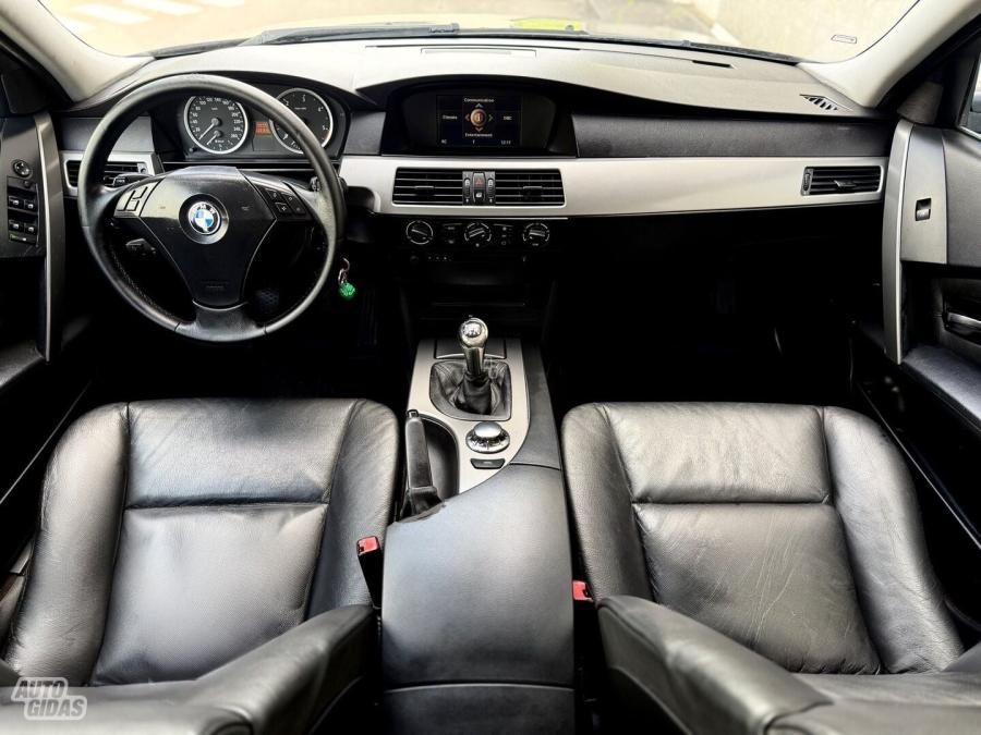 Black BMW 530 2005 in Kaunas, with an engine capacity of 3.00 L and mileage of 377 thousand km for 3500 €, photo 18 on AUTOMOTO.COM.LV