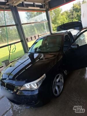 Black BMW 530 2005 in Naujoji Akmene, with an engine capacity of 3.00 L and mileage of 422 thousand km for 3750 €, photo  on AUTOMOTO.COM.LV
