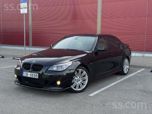 Black BMW 530 2005 in Riga, with an engine capacity of 3.00 L and mileage of 415 thousand km for 4950 €, photo  on AUTOMOTO.COM.LV