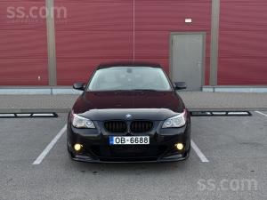 Black BMW 530 2005 in Riga, with an engine capacity of 3.00 L and mileage of 415 thousand km for 4950 €, photo 3 on AUTOMOTO.COM.LV