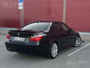 Black BMW 530 2005 in Riga, with an engine capacity of 3.00 L and mileage of 415 thousand km for 4950 €, photo 5 on AUTOMOTO.COM.LV