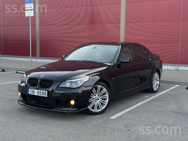 Black BMW 530 2005 in Riga, with an engine capacity of 3.00 L and mileage of 415 thousand km for 4950 €, photo 1 on AUTOMOTO.COM.LV