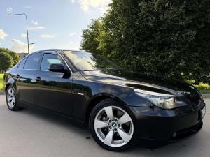 Melns BMW 530 2005 Kauņa, ar dzinēja tilpumu 2.49 L un nobraukumu 398 tūkst. km par 3250 €, foto 3 vietnē AUTOMOTO.COM.LV