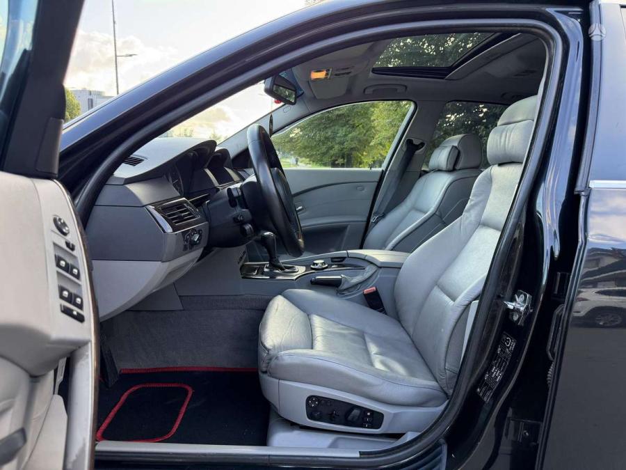 Melns BMW 530 2005 Kauņa, ar dzinēja tilpumu 2.49 L un nobraukumu 398 tūkst. km par 3250 €, foto 16 vietnē AUTOMOTO.COM.LV