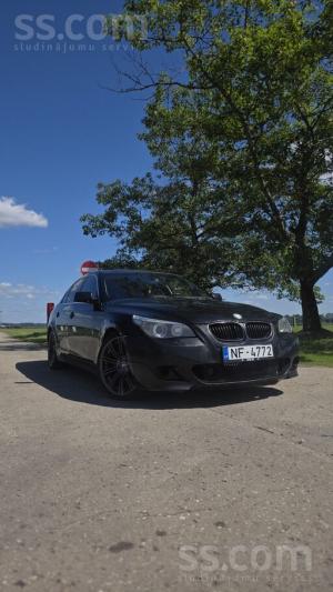 Черный БМВ 530 2005 в Айзкраукле, объемом двигателя 3.00 л и пробегом 470 тыс. км за 3800 €, фото  на AUTOMOTO.COM.LV