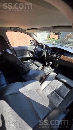 Черный БМВ 530 2005 в Айзкраукле, объемом двигателя 3.00 л и пробегом 470 тыс. км за 3800 €, фото 8 на AUTOMOTO.COM.LV