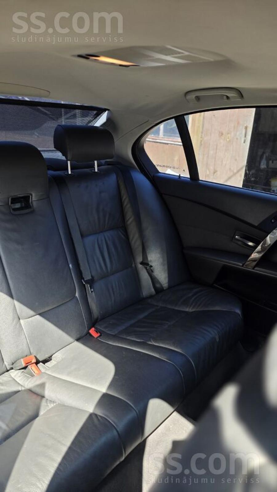 Черный БМВ 530 2005 в Айзкраукле, объемом двигателя 3.00 л и пробегом 470 тыс. км за 3800 €, фото 10 на AUTOMOTO.COM.LV