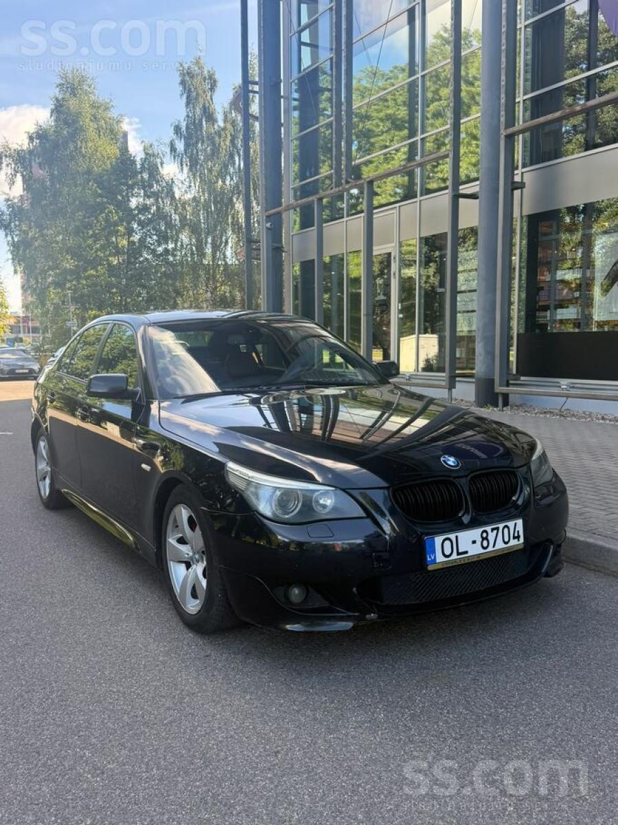 Melns BMW 530 2005 Rīga, ar dzinēja tilpumu 3.00 L un nobraukumu 0 tūkst. km par 5500 €, foto 1 vietnē AUTOMOTO.COM.LV