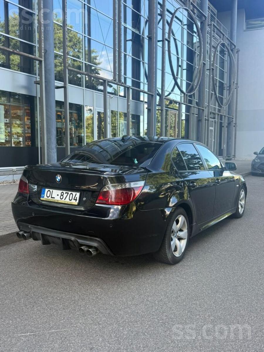 Melns BMW 530 2005 Rīga, ar dzinēja tilpumu 3.00 L un nobraukumu 0 tūkst. km par 5500 €, foto 5 vietnē AUTOMOTO.COM.LV