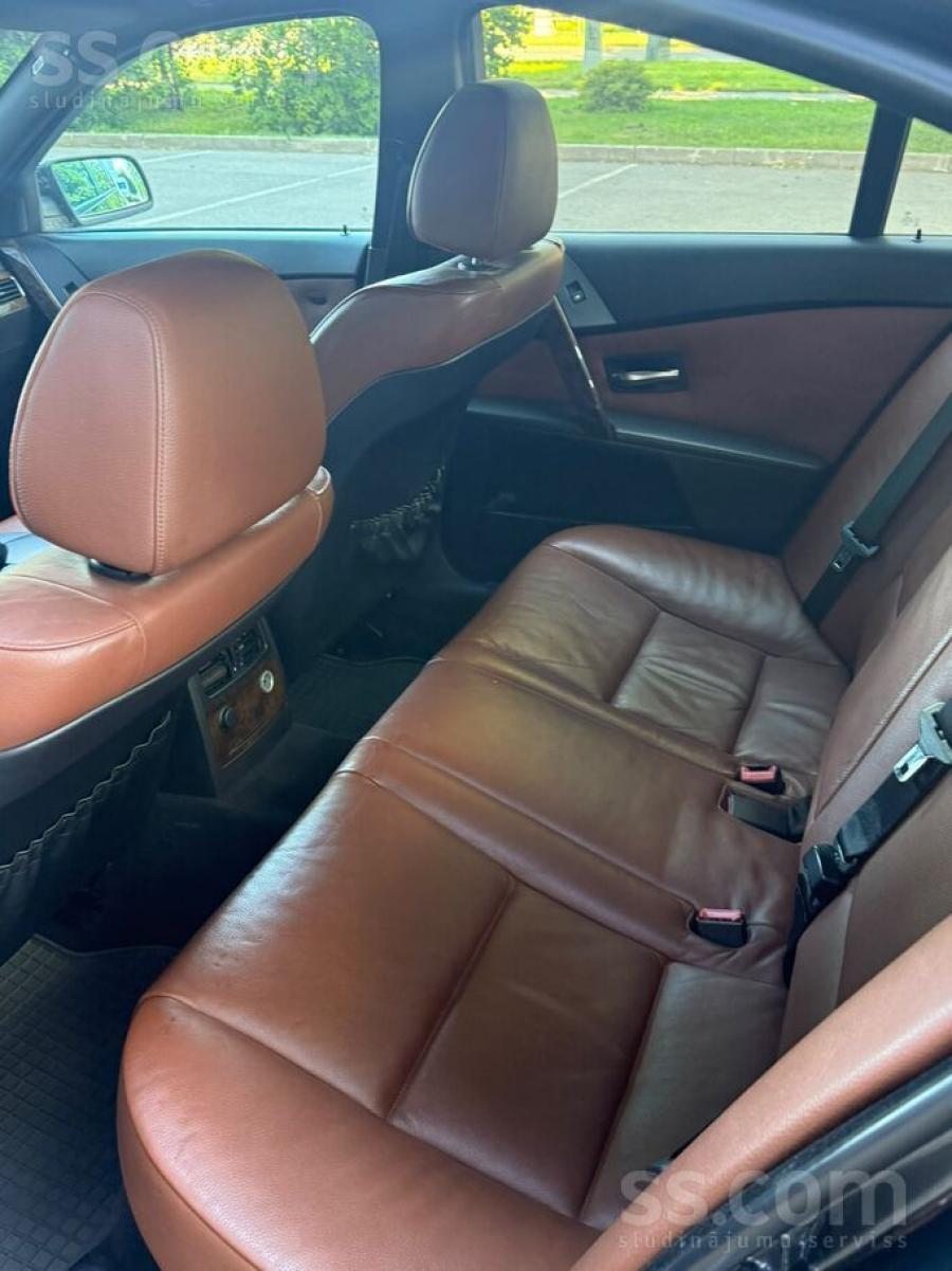 Melns BMW 530 2005 Rīga, ar dzinēja tilpumu 3.00 L un nobraukumu 0 tūkst. km par 5500 €, foto 9 vietnē AUTOMOTO.COM.LV