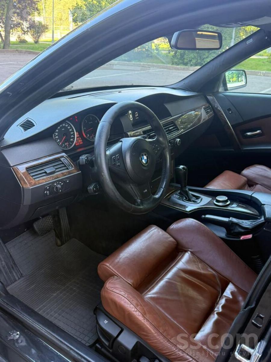 Melns BMW 530 2005 Rīga, ar dzinēja tilpumu 3.00 L un nobraukumu 0 tūkst. km par 5500 €, foto 11 vietnē AUTOMOTO.COM.LV