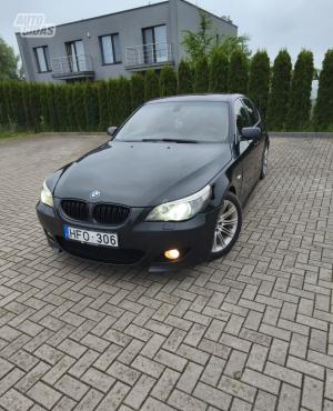 Black BMW 530 2005 in Kaunas, with an engine capacity of 3.00 L and mileage of 383 thousand km for 3550 €, photo  on AUTOMOTO.COM.LV