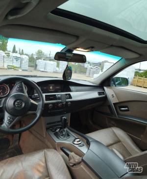 Black BMW 530 2005 in Kaunas, with an engine capacity of 3.00 L and mileage of 383 thousand km for 3550 €, photo 7 on AUTOMOTO.COM.LV
