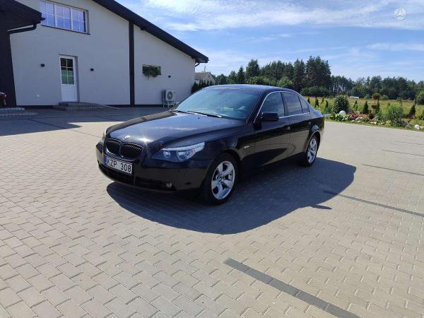 Melns BMW 530 2005 Viļņa, ar dzinēja tilpumu 2.99 L un nobraukumu 408 tūkst. km par 2950 €, foto 1 vietnē AUTOMOTO.COM.LV