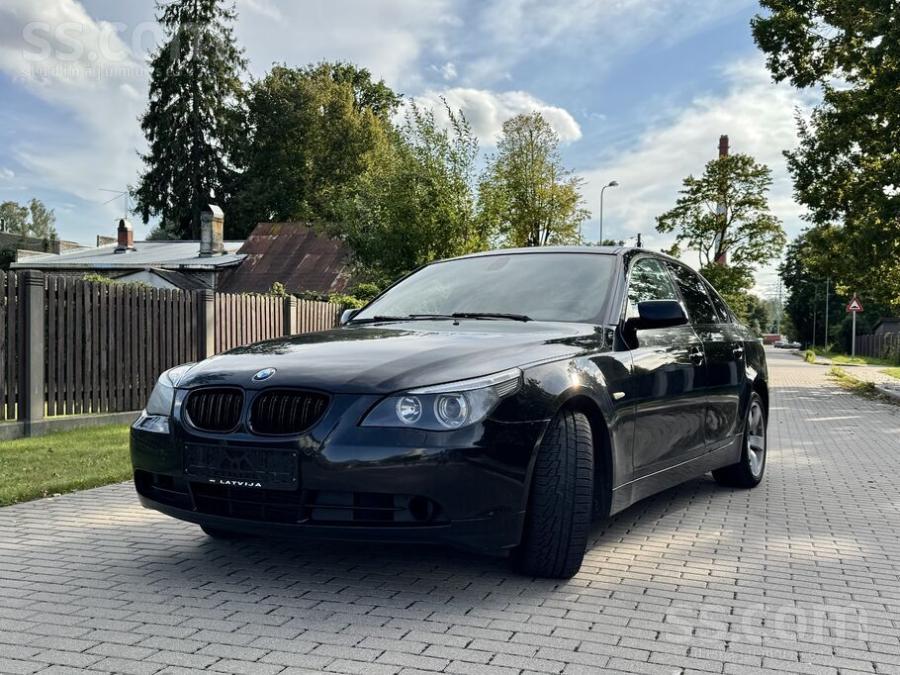 Melns BMW 530 2005 Rīga, ar dzinēja tilpumu 3.00 L un nobraukumu 280 tūkst. km par 4200 €, foto 1 vietnē AUTOMOTO.COM.LV