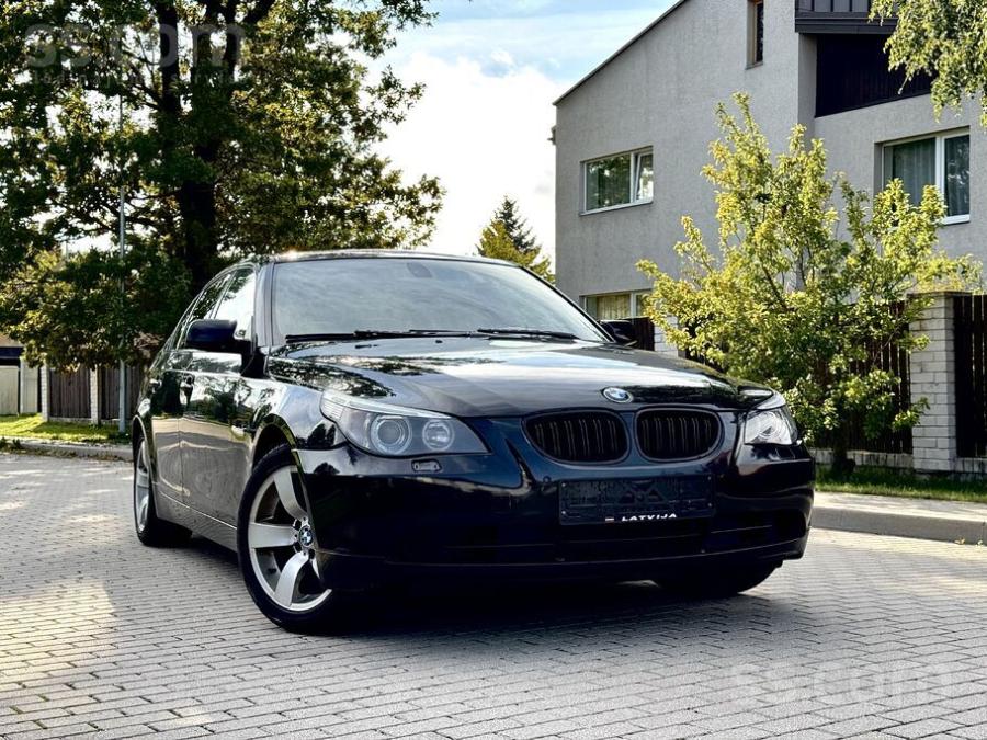 Melns BMW 530 2005 Rīga, ar dzinēja tilpumu 3.00 L un nobraukumu 280 tūkst. km par 4200 €, foto 7 vietnē AUTOMOTO.COM.LV