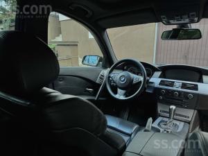 Melns BMW 530 2005 Rīga, ar dzinēja tilpumu 3.00 L un nobraukumu 280 tūkst. km par 4200 €, foto 10 vietnē AUTOMOTO.COM.LV