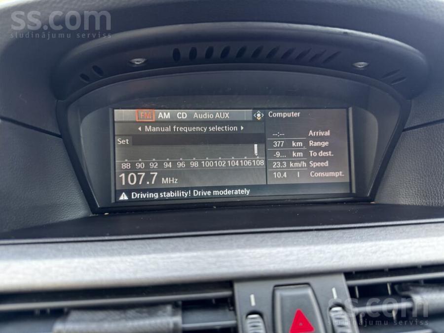 Melns BMW 530 2005 Rīga, ar dzinēja tilpumu 3.00 L un nobraukumu 280 tūkst. km par 4200 €, foto 14 vietnē AUTOMOTO.COM.LV