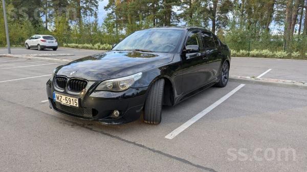 Черный БМВ 530 2005 в Даугавпилс, объемом двигателя 3.00 л и пробегом 347 тыс. км за 4900 €, фото 1 на AUTOMOTO.COM.LV
