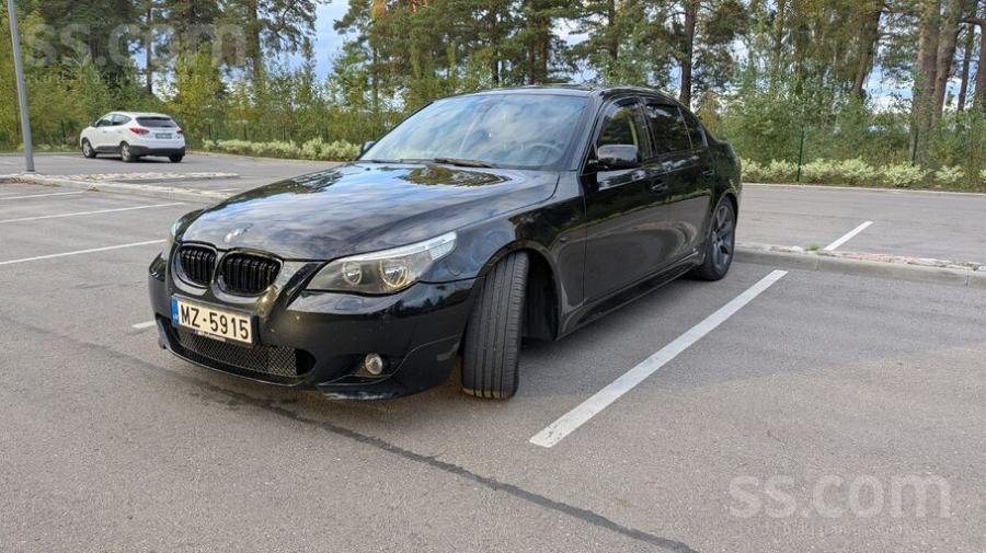 Melns BMW 530 2005 Daugavpils, ar dzinēja tilpumu 3.00 L un nobraukumu 347 tūkst. km par 4900 €, foto 1 vietnē AUTOMOTO.COM.LV