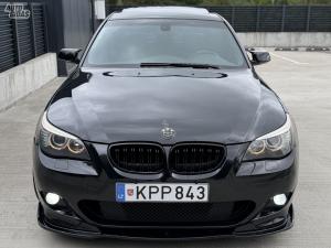 Black BMW 530 2005 in Vilnius, with an engine capacity of 3.00 L and mileage of 354 thousand km for 5240 €, photo 6 on AUTOMOTO.COM.LV