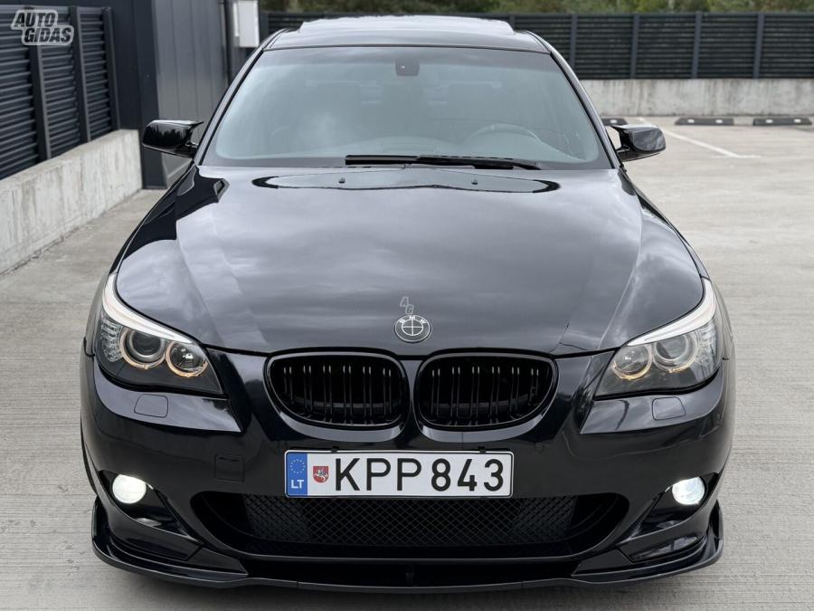 Black BMW 530 2005 in Vilnius, with an engine capacity of 3.00 L and mileage of 354 thousand km for 5240 €, photo 6 on AUTOMOTO.COM.LV