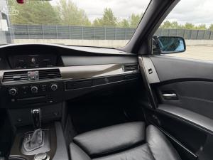 Black BMW 530 2005 in Vilnius, with an engine capacity of 3.00 L and mileage of 354 thousand km for 5240 €, photo 21 on AUTOMOTO.COM.LV