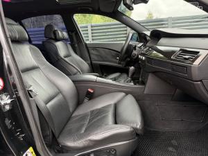 Black BMW 530 2005 in Vilnius, with an engine capacity of 3.00 L and mileage of 354 thousand km for 5240 €, photo 24 on AUTOMOTO.COM.LV