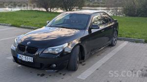 Melns BMW 530 2005 Daugavpils, ar dzinēja tilpumu 3.00 L un nobraukumu 346 tūkst. km par 4600 €, foto  vietnē AUTOMOTO.COM.LV