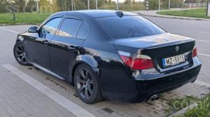 Black BMW 530 2005 in Daugavpils, with an engine capacity of 3.00 L and mileage of 346 thousand km for 4600 €, photo 5 on AUTOMOTO.COM.LV