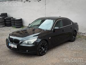Black BMW 530 2005 in Riga, with an engine capacity of 3.00 L and mileage of 380 thousand km for 3150 €, photo  on AUTOMOTO.COM.LV