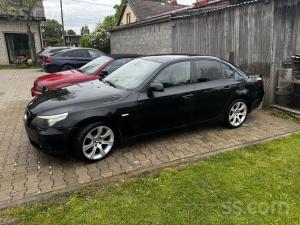 Melns BMW 530 2005 Valmiera, ar dzinēja tilpumu 3.00 L un nobraukumu 339 tūkst. km par 3950 €, foto 3 vietnē AUTOMOTO.COM.LV