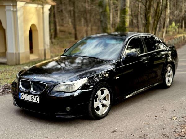 Black BMW 530 2006 in Vilnius, with an engine capacity of 3.00 L and mileage of 291 thousand km for 2900 €, photo 1 on AUTOMOTO.COM.LV