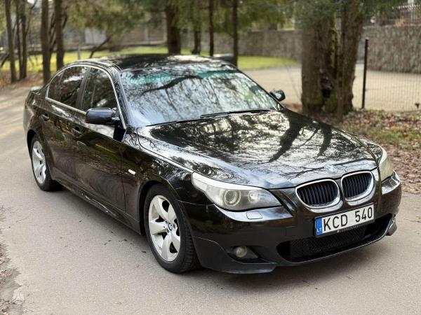Black BMW 530 2006 in Vilnius, with an engine capacity of 3.00 L and mileage of 291 thousand km for 2900 €, photo 2 on AUTOMOTO.COM.LV